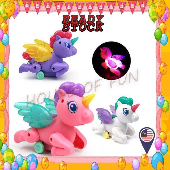 Unicorn Pull string toys Interesting lighting 2510-1 Pcs | Lazada