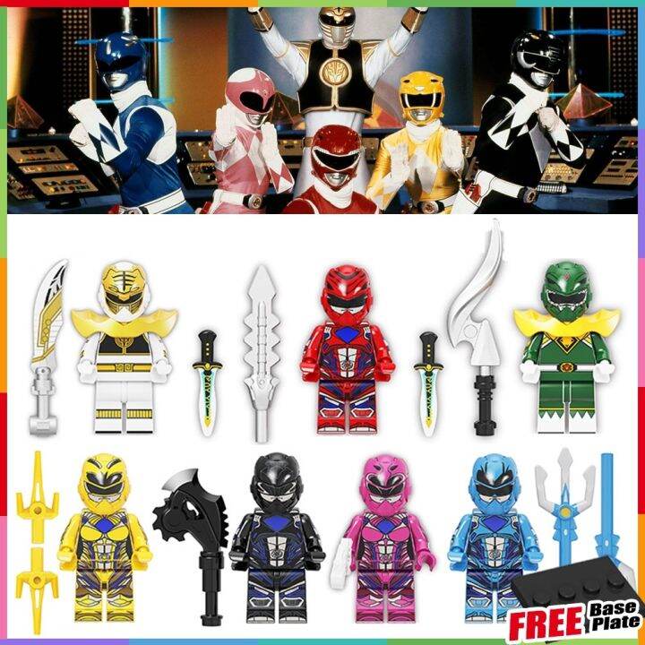 【Ready Stock】 Mighty Morphin Power Rangers Minifigures Aisha Campbell ...