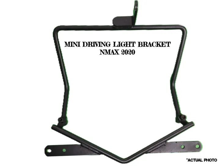 MINI DRIVING LIGHT (MDL) BRACKET STEEL COLOR: BLACK MODEL: NMAX 2020 V2 ...