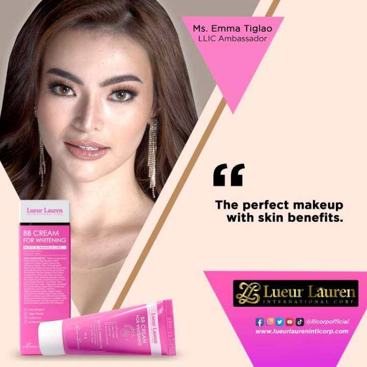 LLIC BB CREAM FOR WHITENING, WITH SPF8 HELPS FIGHT HARSH UV RAYS & ANTI ...