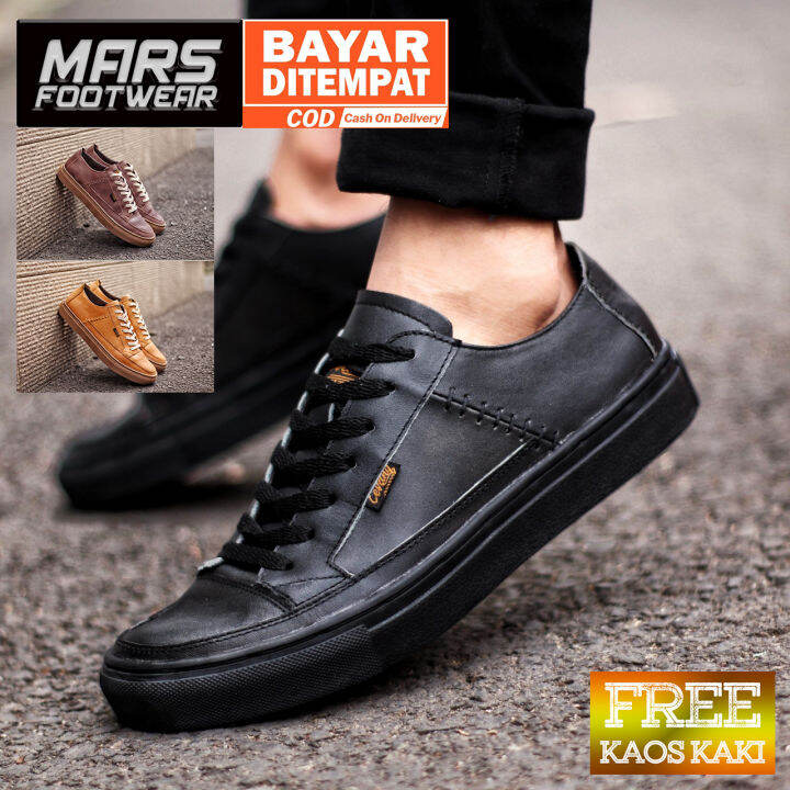 Mars X Dante | Sepatu Sneakers Formal Kerja Pria Kulit Asli Original ...