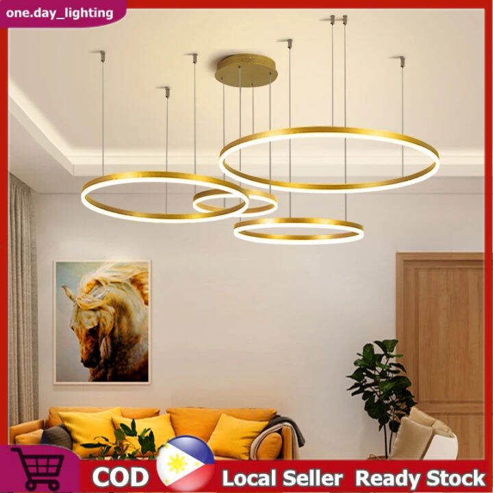 Modern Design Chandelier Ceiling Light Sala Tricolor with Remote ...