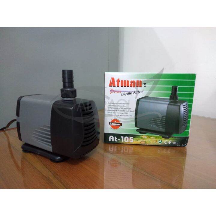 ATMAN AT-105 POWER HEAD LIQUID FILTER POMPA AIR CELUP FILTER AQUARIUM ...
