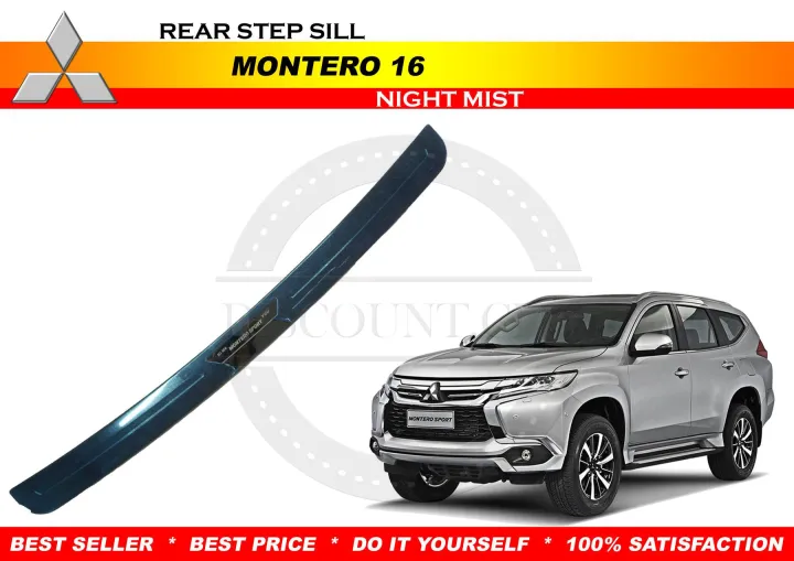 MITSUBISHI MONTERO 2016 2017 2018 2019 2020 REAR BUMPER STEP SILL 3D ...