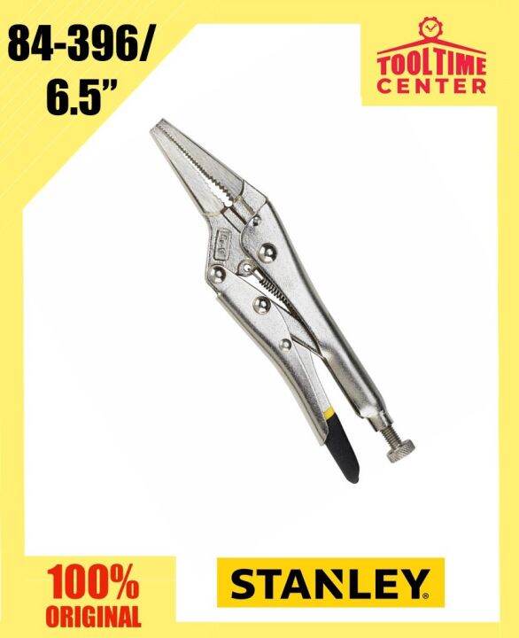Stanley Long Nose Locking Pliers Sizes: 9"( 84-389) & 6.5"(84-396 ...