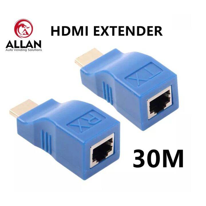 ALLAN 1080P HDMI Extender RJ45 Ports LAN Network 4K HDMI Extension ...