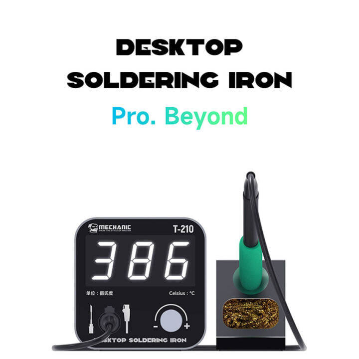 Mechanic T-210 Desktop Soldering Iron Intelligent LED Large Display ...