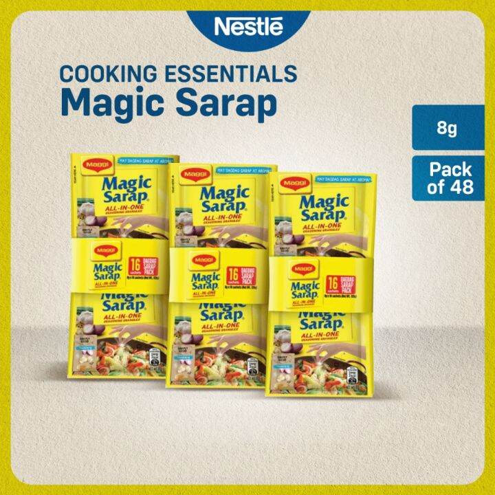 MAGGI Magic Sarap All-In-One Seasoning 8g - Pack of 48 | Lazada PH