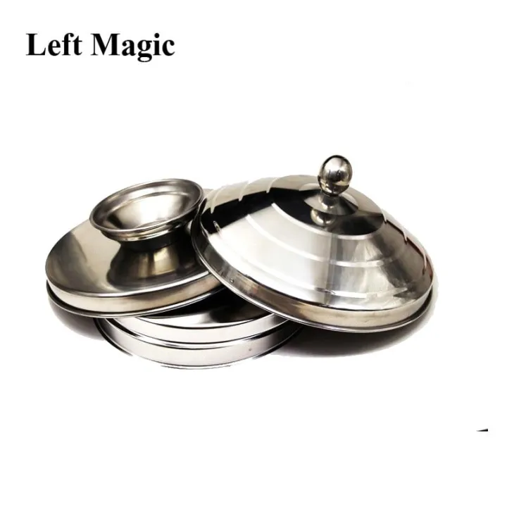 Large Dove Pan Of Collector - Silver Double Layer/Load Magic Tricks ...