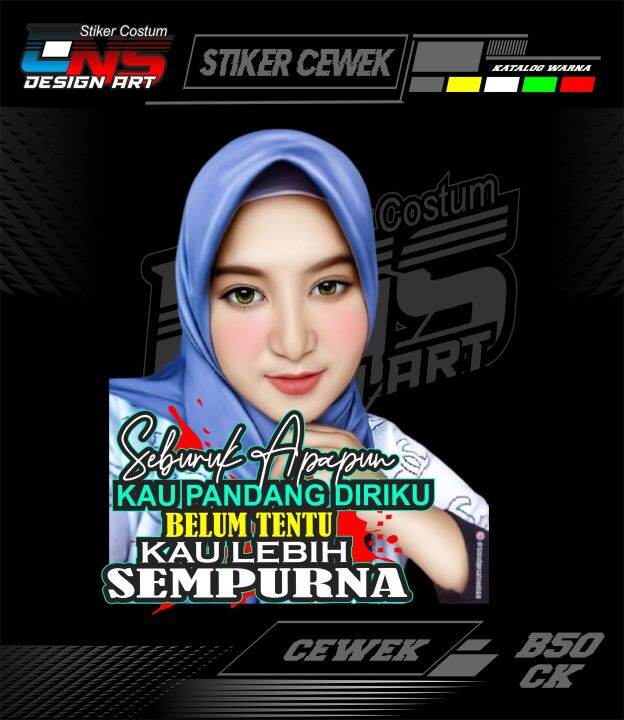 stiker cewek stiker mobil stiker motor stiker truk stiker variasi ...