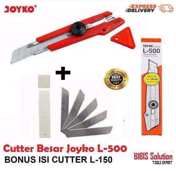 Cutter Besar Joyko plus Isi Refill Cutter Ukuran Besar | Lazada Indonesia