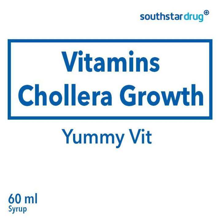 Yummy Vit 60 ml Syrup | Lazada PH