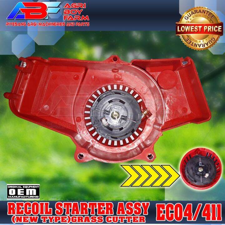 Recoil Starter Assembly New Type EC04 / 411 Grass Cutter Brush Cutter | Lazada PH