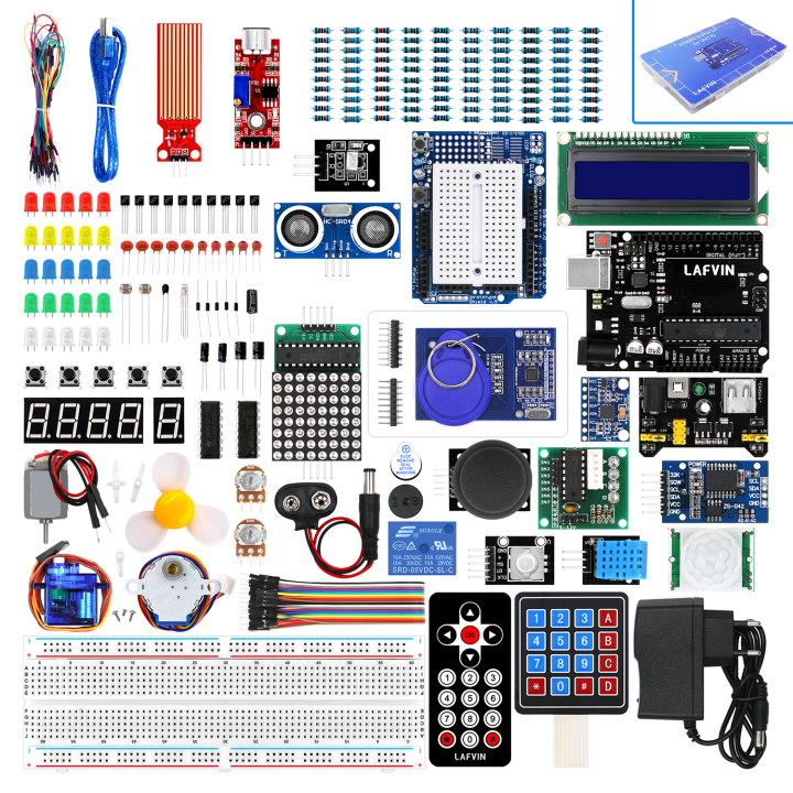 Starter Kit for Arduino UNO R3 Ultimate Starter Set Full Version Learning DIY Kit Project for ...
