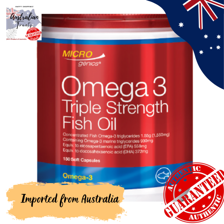 Microgenics Fish Oil 2,000mg Odourless 340 Capsules | Lazada PH