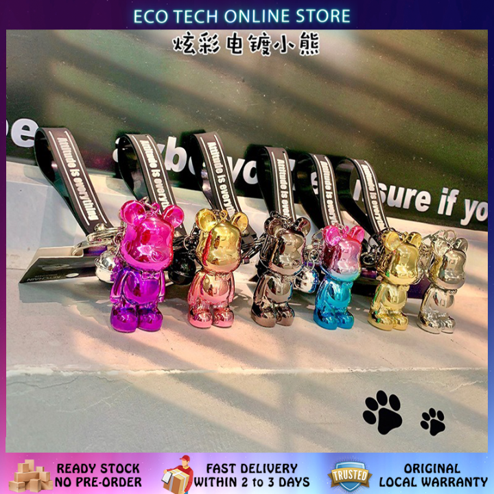 Colorful Cartoon Bearbrick Gloomy Keychain Bag Pendant | Lazada