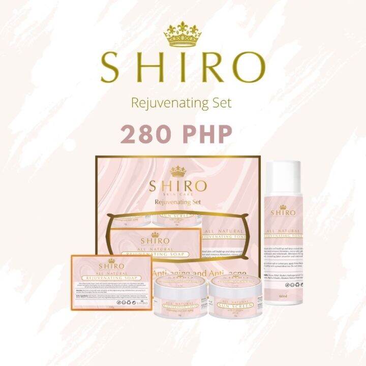 SHIRO REJUVENATING SET | Lazada PH