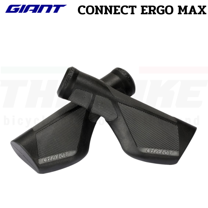 ปลอกแฮนด์จักรยานเสือภูเขา Giant Ergo Max Grip 135มม. (Black/Gray ...