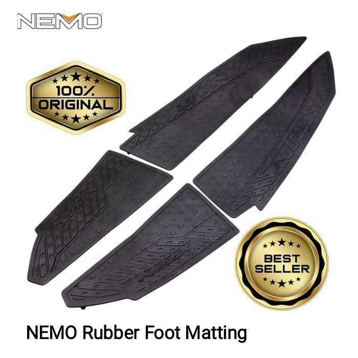 NMAX V1 Foot Matting Rubber NEMO BMA Buks Motor Accessories | Lazada PH