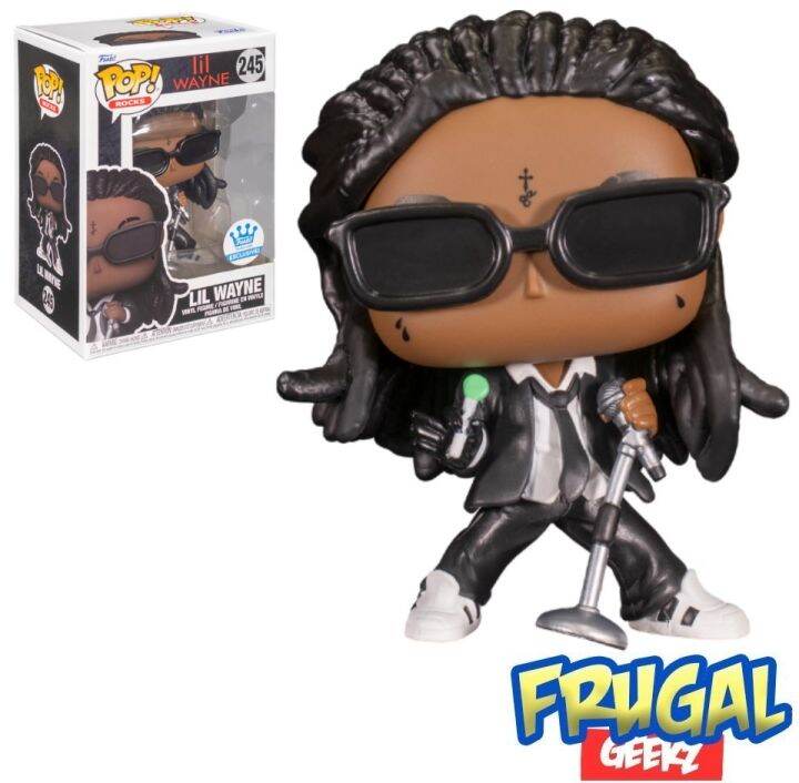 Funko Pop! Rocks: Lil Wayne with Lollipop Funko Shop Exclusive Vinyl ...