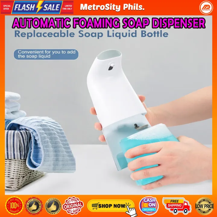 ORIGINAL AUTOMATIC FOAMING SOAP DISPENSER ADJUSTABLE MOTION SENSOR SOAP ...