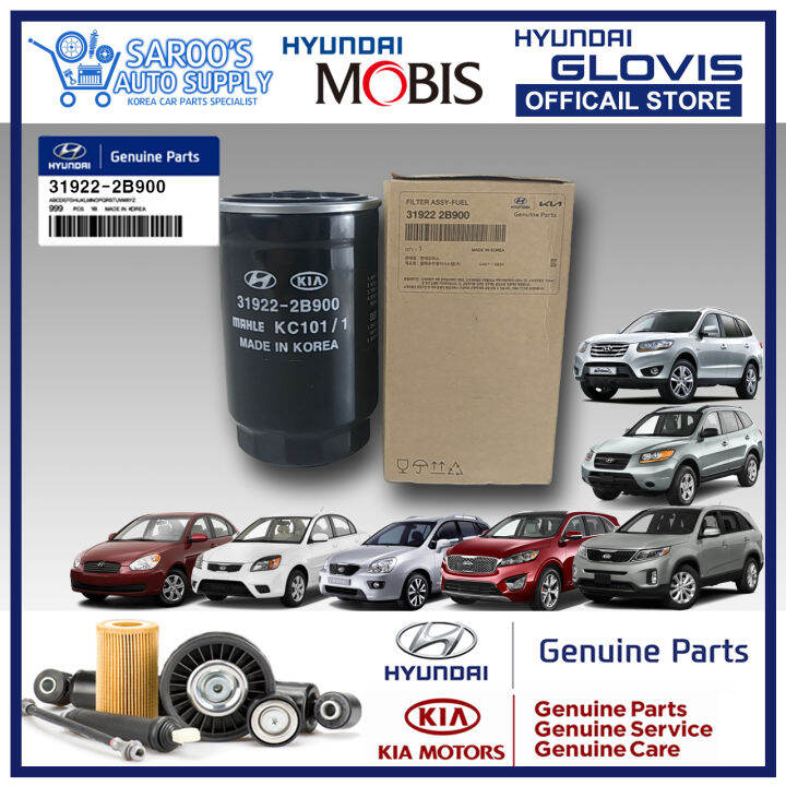 [Genuine] Fuel Filter For Santafe , Accent , Rio , Sorento , Carens ...