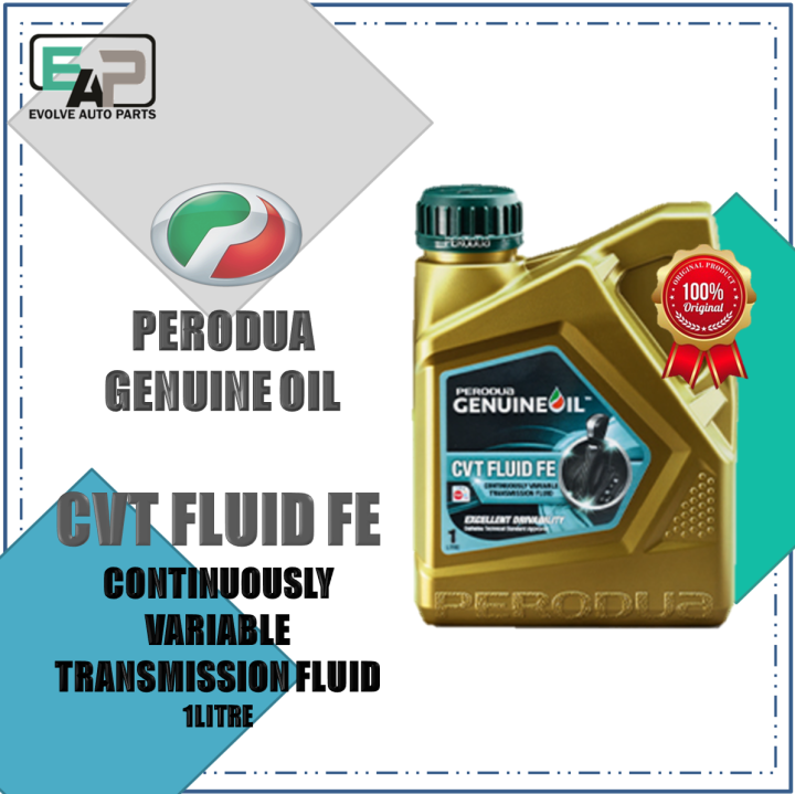 GENUINE PERODUA CVT FLUID FE GEAR OIL 1Liter | Lazada