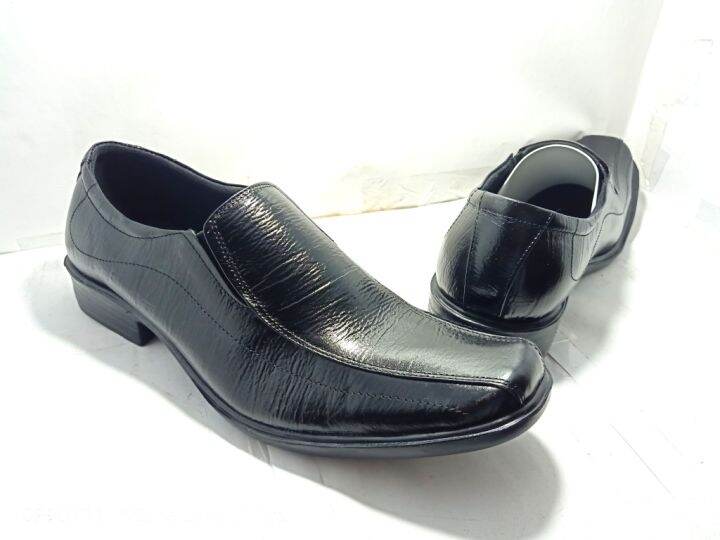 sepatu pantovel kulit asli SP-02 model standar staf perkantoran ...
