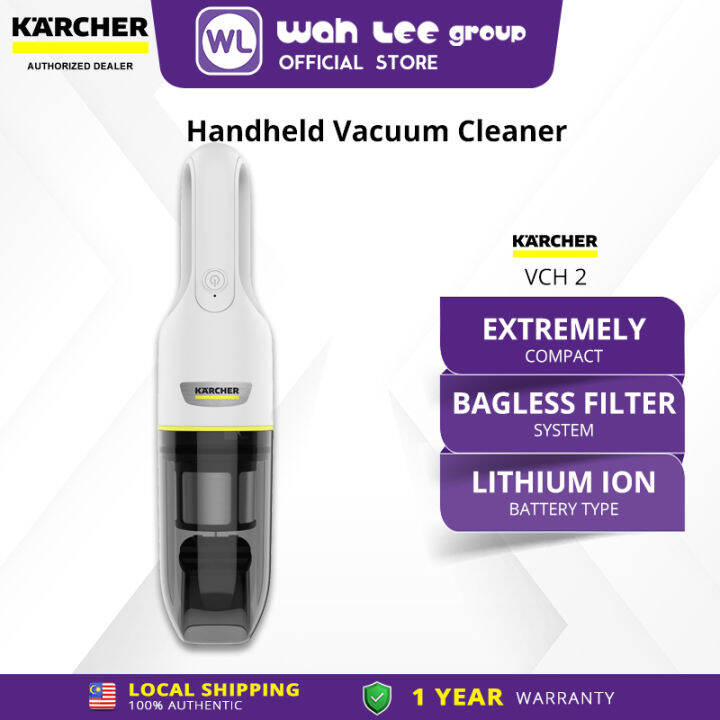 Karcher Handheld Rechargeable Portable Vacuum Cleaner VCH 2 WAH LEE STORE | Lazada