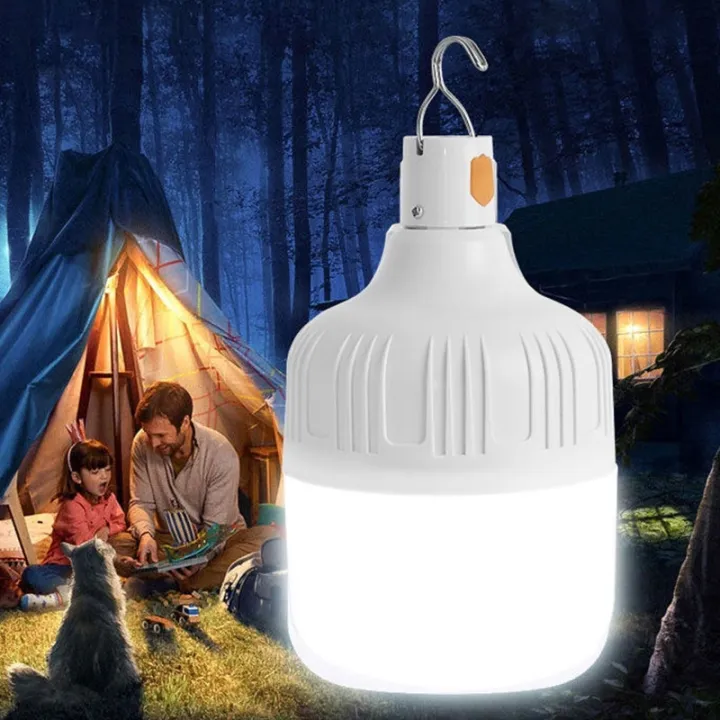 5 Modes Rechargeable USB LED Light bulb lamp Emergency chargeable light Charging bulb Waterproof ...