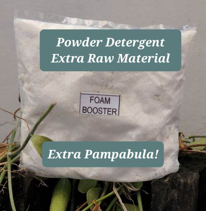 FOAM BOOSTER POWDER DETERGENT EXTRA RAW MATERIAL I PACK ONLY | Lazada PH