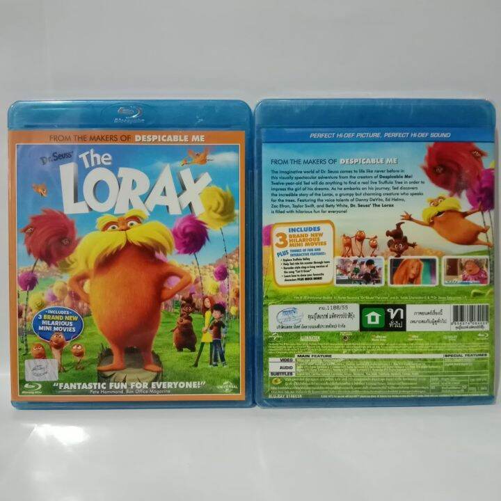 Media Play Dr. Seuss' The Lorax / คุณปู่โลแรกซ์ มหัศจรรย์ป่าสีรุ้ง (Blu-ray) | Lazada.co.th
