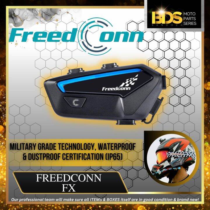 FREEDCONN FX Motorcycle Bluetooth Intercom | Lazada PH