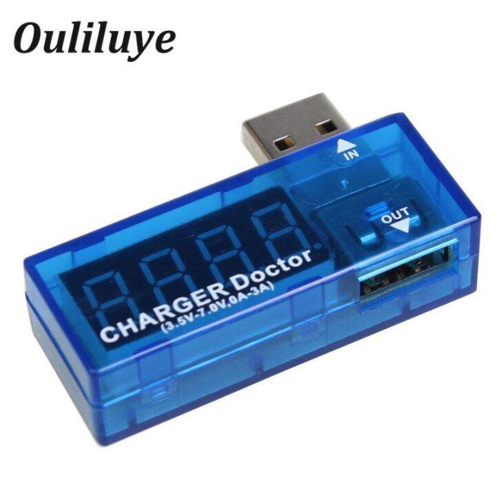 Usb Digital Current And Voltage Charger Tester Meters Doctor ...