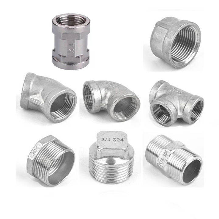STAINLESS PIPE FITTINGS BUSH REDUCER COUPLING ELBOW TEE | Lazada PH
