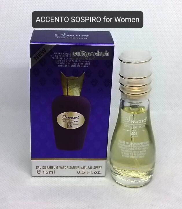 SMART COLLECTION PERFUME NO. 504 FOR WOMEN 15 ML EDP | Lazada PH