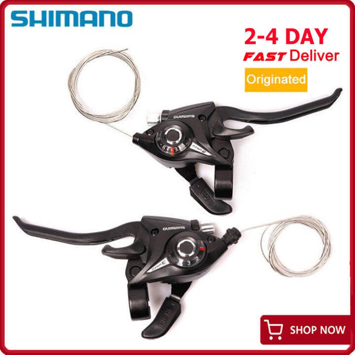 Shimano Combo Shifter 3x8 Speed MTB Bicycle Bike Trigger Shifter Left ...