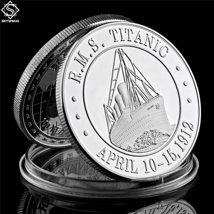 1912 Gold Silver Plated&Clad R.M.S Titanic Victims 1OZ Gold/Silver ...