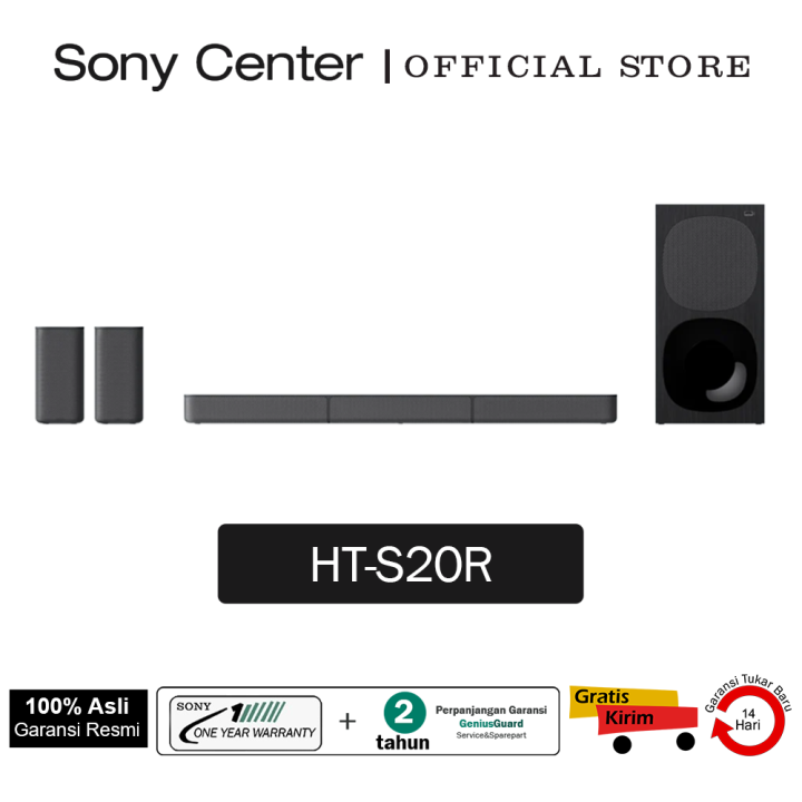 SONY HT-S20R / HT S20R / S20 5.1ch Home Cinema Soundbar System ...