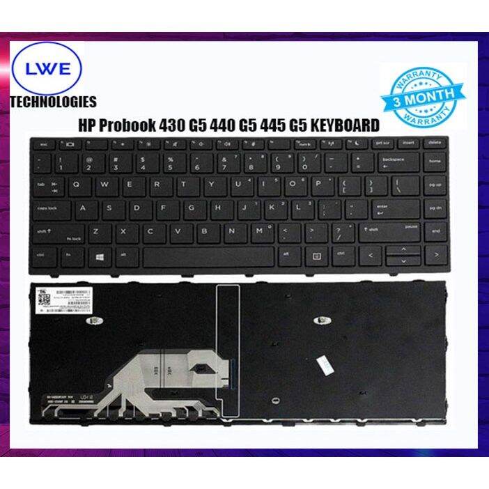 HP Probook 430 G5 440 G5 445 G5 LAPTOP KEYBOARD | Lazada