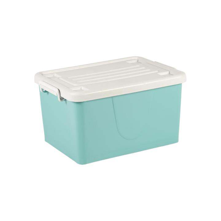 Felton Storage Box 41L with Lid & Wheel | Lazada