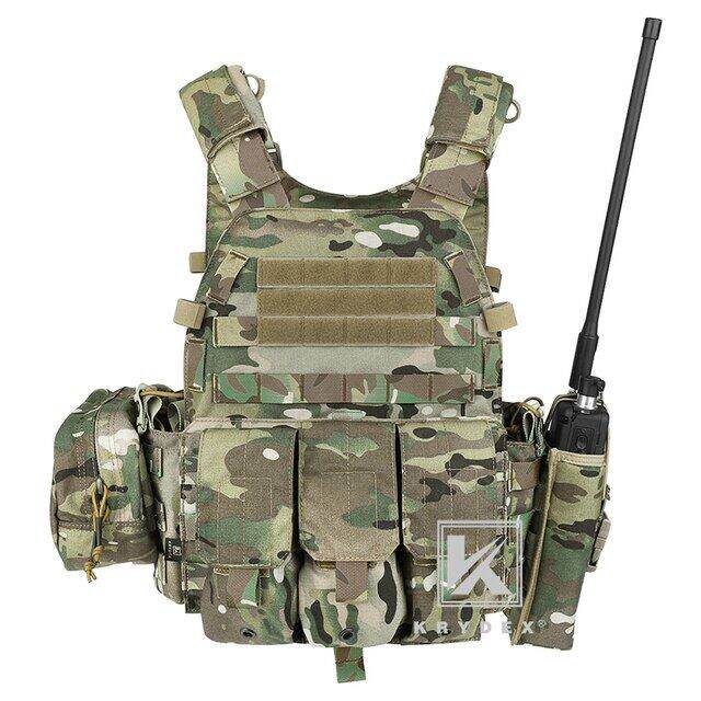 KRYDEX LBT-6094A Tactical Modular Vest Multicam Plate Carrier MOLLE ...