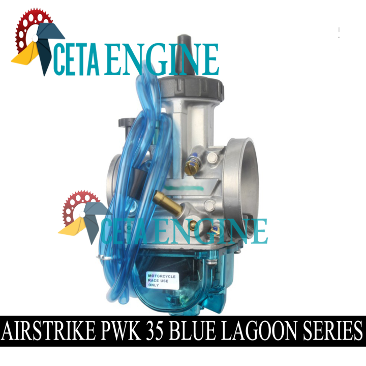 [ BISA COD ] KARBURATOR AIRSTRIKE BLUE LAGOON PWK 35 ORIGINAL THAILAND KARBU CARBURETOR PWK35 ...