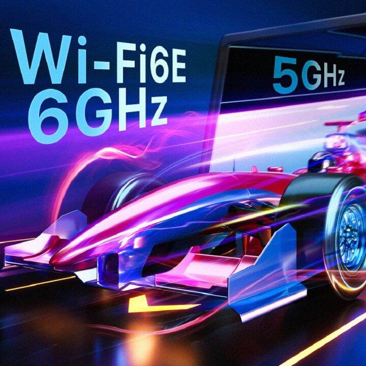 Tenda Wifi6 Router AX5700 RX27 Tri-Band Gigabit Wi-Fi 6E Mesh Router ...