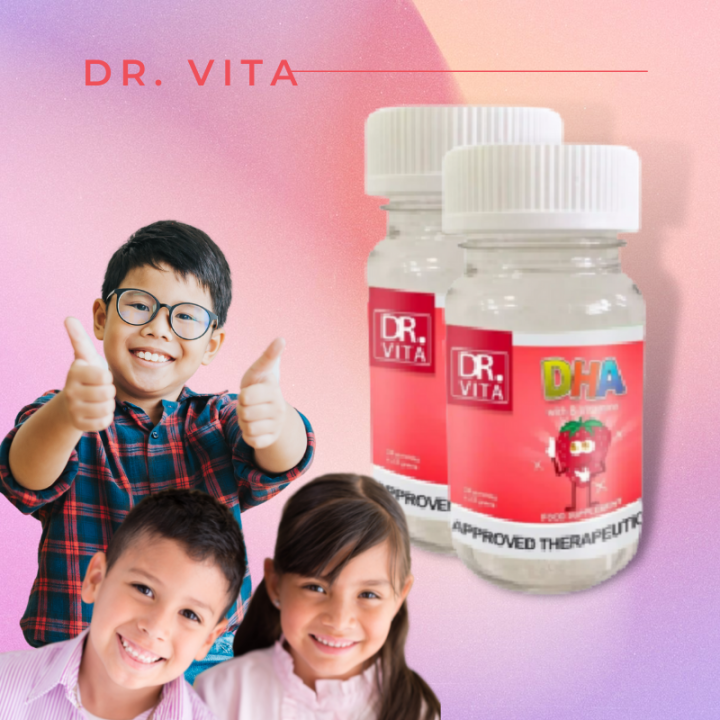 **Mabisang Vitamina Para Sa Mga Bata!** Dr. Vita DHA (30 Gummies) for Brain Development Brain ...