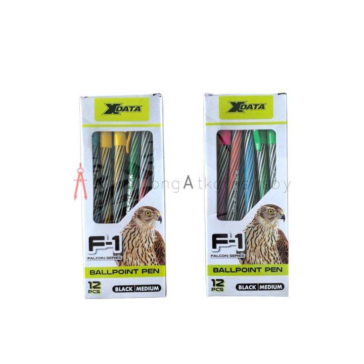 Ballpoint / Puplen / Bolpen Lilin Ulir XData / X-Data / X Data Falcon F1 lusinan | Lazada Indonesia