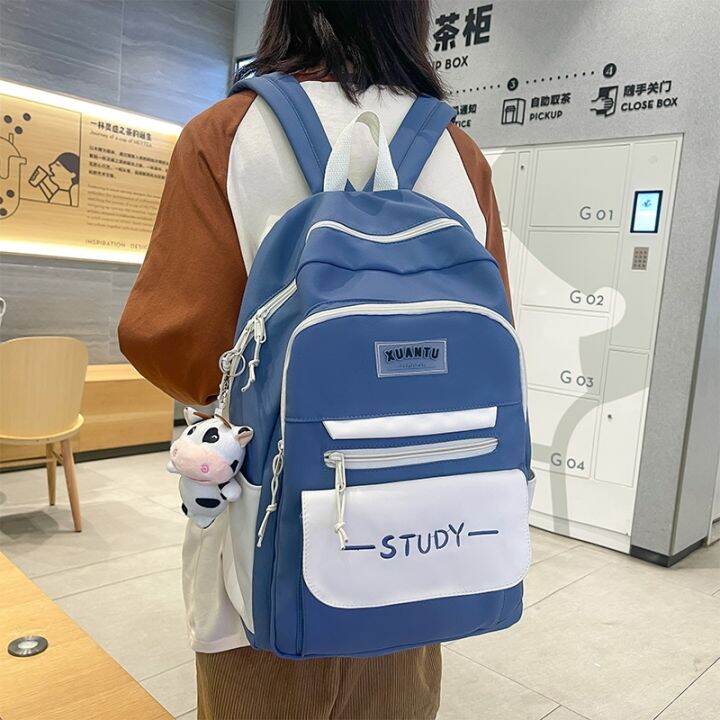 School bag female junior high school students summer campus primary ...