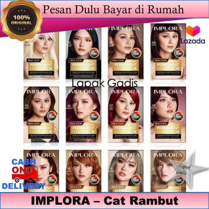 Implora New Permanent Hair Color | Lazada Indonesia