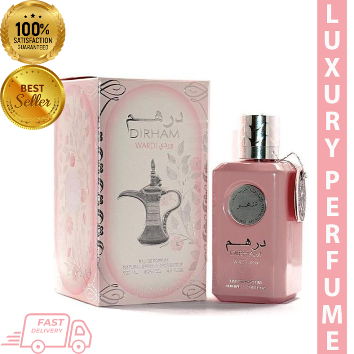 Dirham Wardi Spray Perfume 100ML Original Fragrance | Lazada