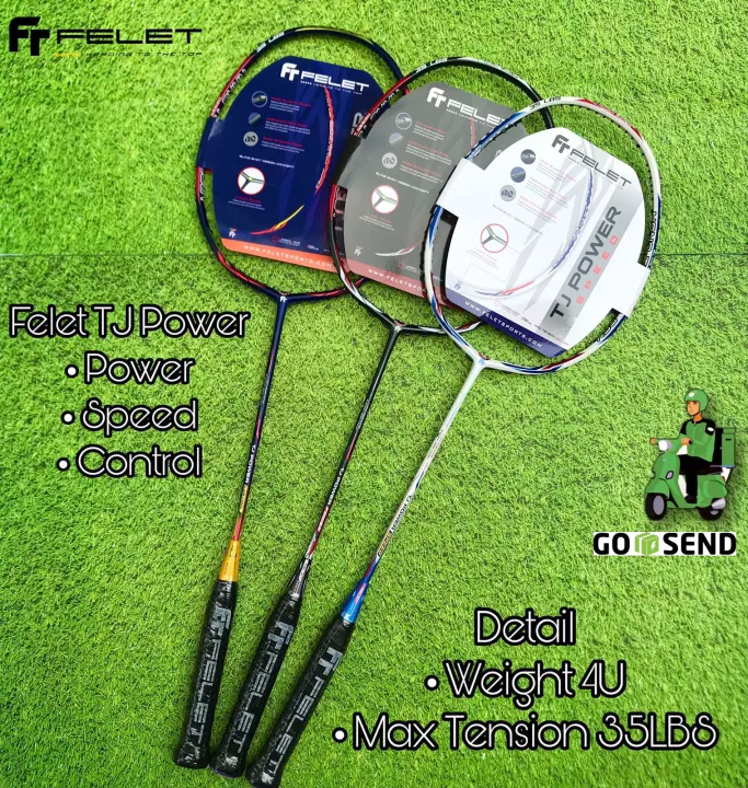 Raket Badminton FELET TJ POWER SPEED CONTROL Tj Power Original | Lazada ...